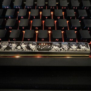 Handmade SA Profile Backlit Key Cap Hidden Fairyland Wood & Resin ...