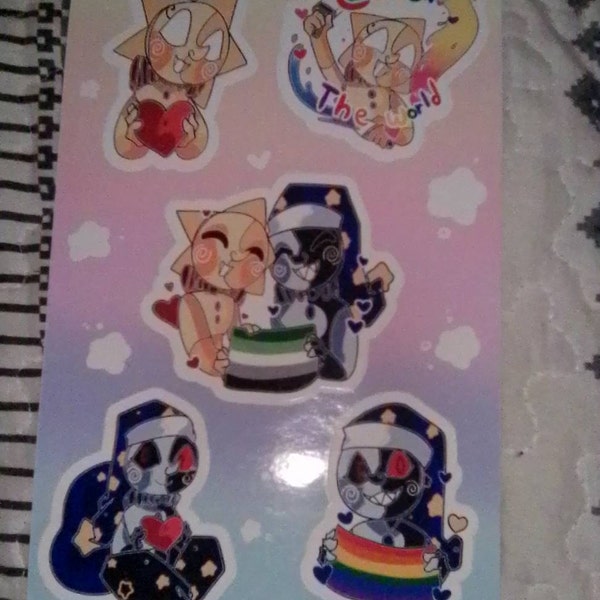 Dandy World Sticker Set - Etsy