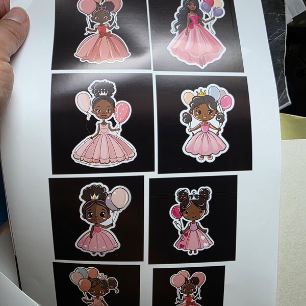 Child Drawing Stickers - Drawing Stickers - Digital Download Sticker ...
