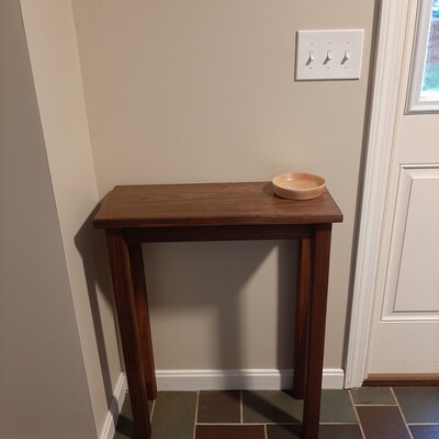 Curly Maple and Cherry Console Table Side Table Hall Table Sofa Table ...