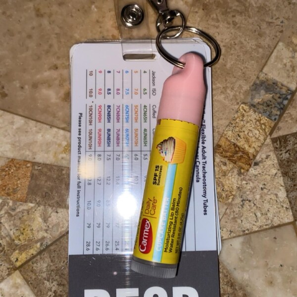 Lip Jam Keychain Cap Chapstick Holder Keychain Chapstick Keychain ...