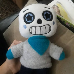 Blueberry Sans Plush Inspired by Underswap unofficial Undertale Plush ...