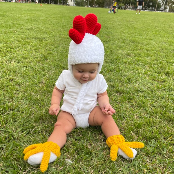 Crochet Chicken Feet Covers: Halloween Costume Spats - Etsy