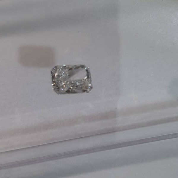 Oval 2.30tcw Lab Grown Diamond, EF Color, VS Clarity, Three Stone ...