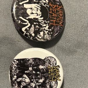 001 Grindcore Grind Power Violence Mince Dbeat Button, Pin, Badge - Etsy