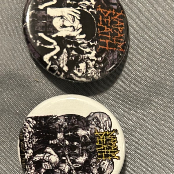 001 Grindcore Grind Power Violence Mince Dbeat Button, Pin, Badge - Etsy