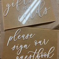 Programs Sign Wooden Wedding Signs Wood nc - Etsy