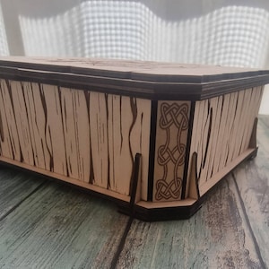 Shark Box 3mm, 3.175mm, 4mm, 5mm. Laser Cut Files SVG, DXF, CDR Digital ...