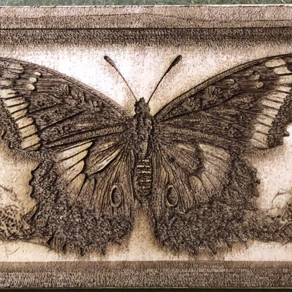 Monarch Butterfly With Faux Frame - Digital Design File for 3D Illusion ...