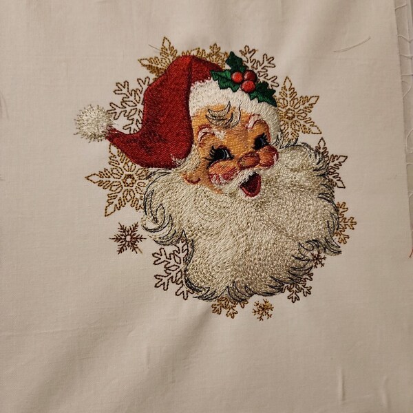 Christmas Santa Claus Embroidery Design, 3 Sizes, Instant Download - Etsy
