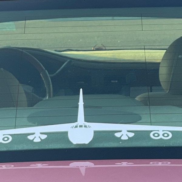 B-52 Decal [front Alcms] B52 Stratofortress "buff" Decal, B-52 Sticker ...