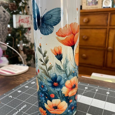 Inflated Ladybug Tumbler Wrap Png 3D Tumbler Design Skinny Sublimation ...