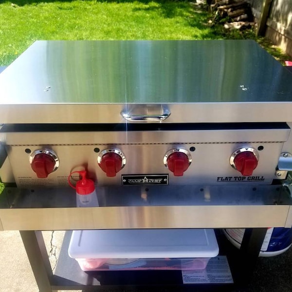 Camp Chef FTG 600 Griddle Cover & Bottle Tray - Etsy
