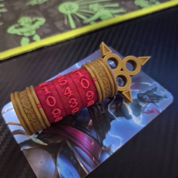 D100 Vault Fallout Life Counter Spindown Mtg Magic the Gathering ...