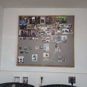 Large Personalized Magnet Board-custom Magnetic Message Board-kids Art ...