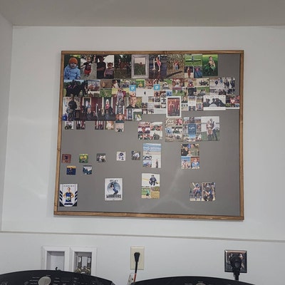 Large Personalized Magnet Board-custom Magnetic Message Board-kids Art ...