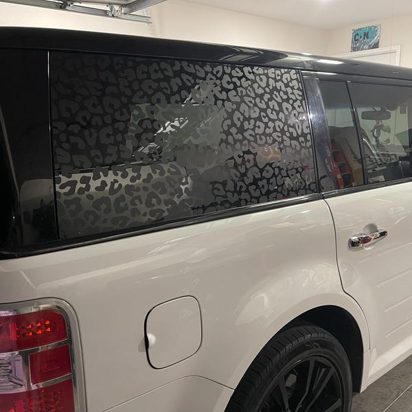 Leopard Print A/C Vent Vinyl Decal Sticker Fits Jeep Wrangler 2011-2024 ...