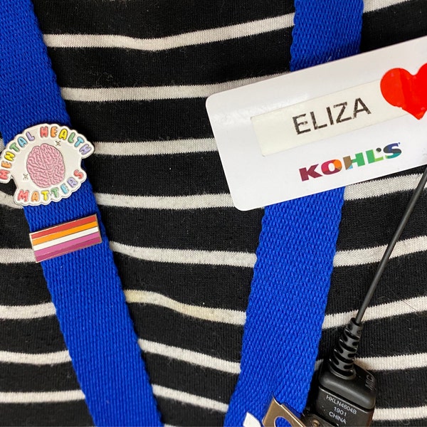 Community Lesbian Flag Pin — Subtle Pride Accessory LGBT Enamel Queer ...