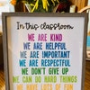 In This Classroom Poster, Classroom Rules, We Are Kind, Teacher Print ...