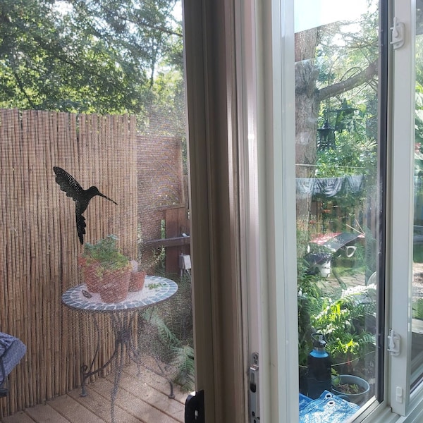 Retractable Screen Door Decals - 5 per Pack - Prevent Collisions Into ...