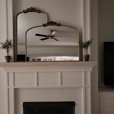 Zoa/metal Frame Round Mirror/durable Circle Vanity With Jute - Etsy