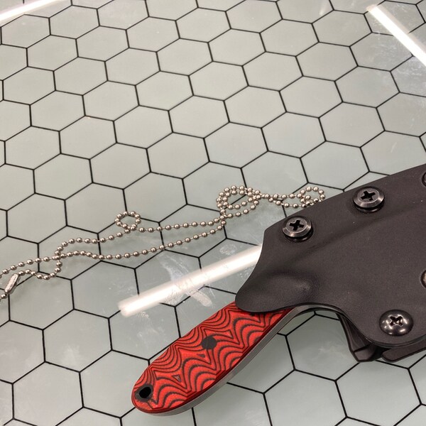 Handmade NPE "letter Opener" Gen. 2.0 Ghost G10, Purple/pink, Green and ...