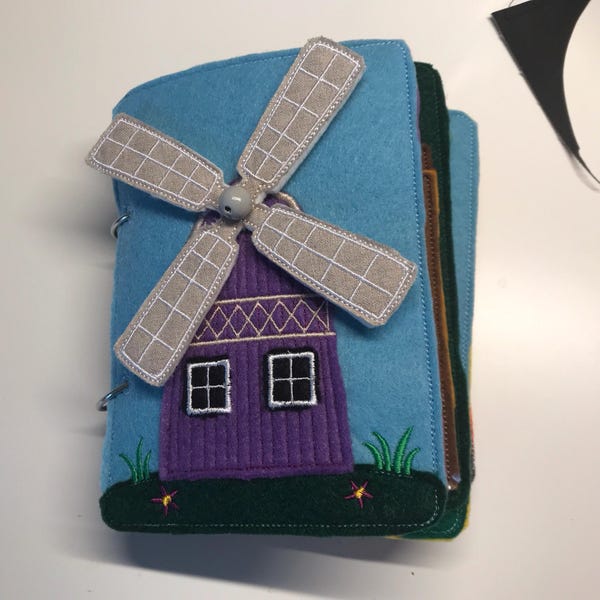 Quiet Book Page Embroidery Design SET, Halloween Quiet Book Pattern, in ...