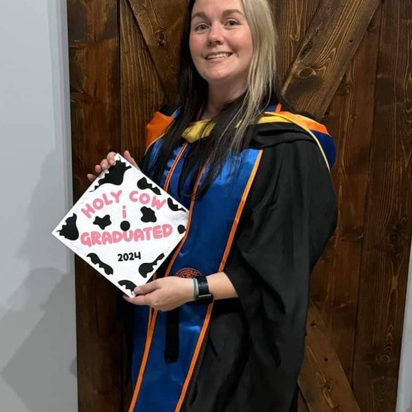 Custom Senior Graduation Cap Topper for Man, High School Boy Grad Cap ...