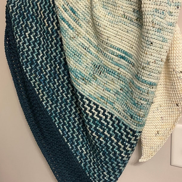 On the Double Scrapghan || Crochet PATTERN || Modern Crochet Blanket ...