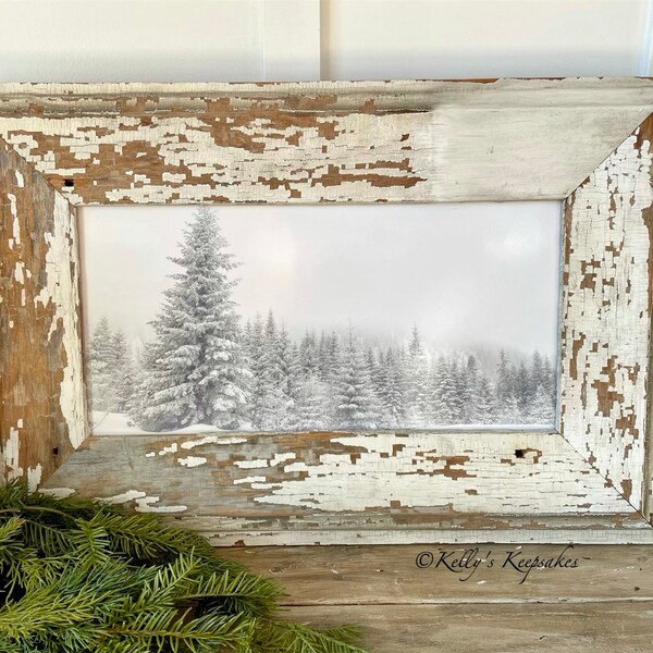 Winter Forest Print, Snowy Trees, Winter Wonderland Landscape ...