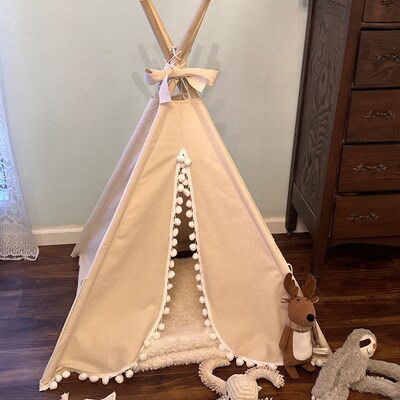 Lacey Teepee, Lace Kids Teepee, Girls Tipi, Play Tent, Wigwam or ...