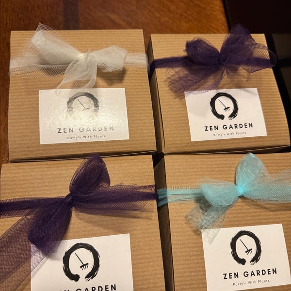 Mini Zen Garden Kit: Zen Garden, Desk Accessory, Adult Craft Kit ...