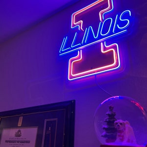 Nba Logo Neon Sign Basketball Player Wall Decor Nba Gift - Etsy