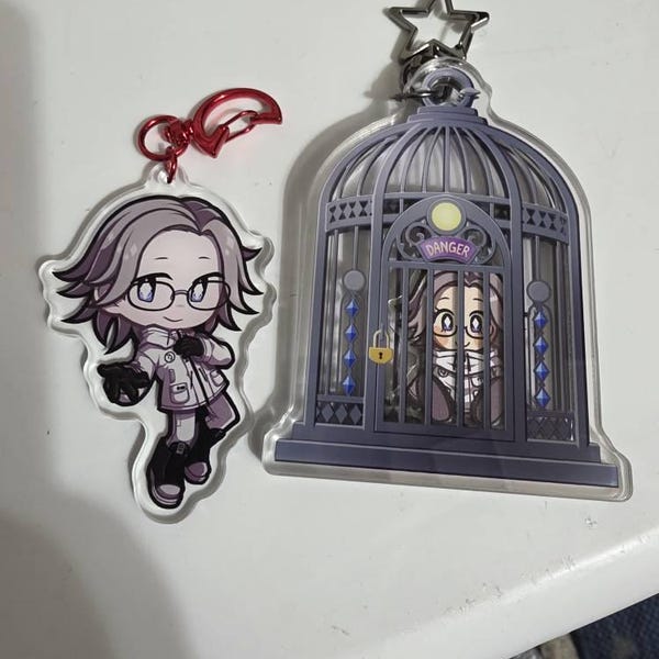 IN STOCK Library of Ruina Acrylic Charms Set 01 | Unofficial Fan Merch ...