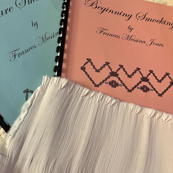 Smocked Alphabet Smocking Plate by Frances Messina Jones - Etsy