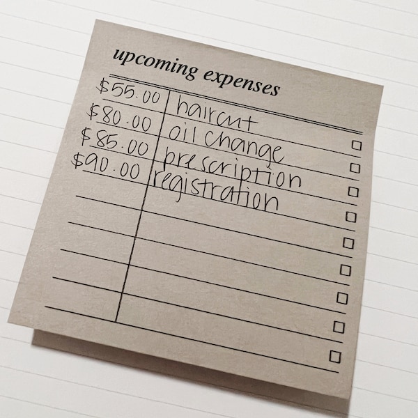 Printable Sticky Notes, Sticky Notes Template, 3 X 3 Printable Planner ...