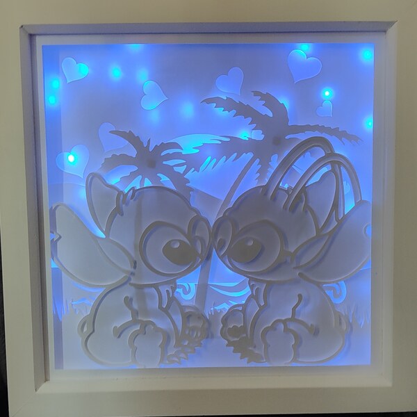Lightbox Stitch and Angel - Etsy Canada