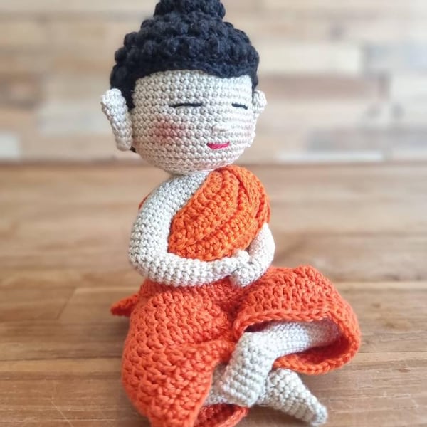 Crochet Buddha Pattern: Zen Meditation Decor (PDF Pattern) - Etsy