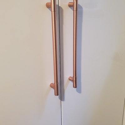 Copper Handles T Pull. Copper Drawer Pull. Cabinet Hardware. Copper ...