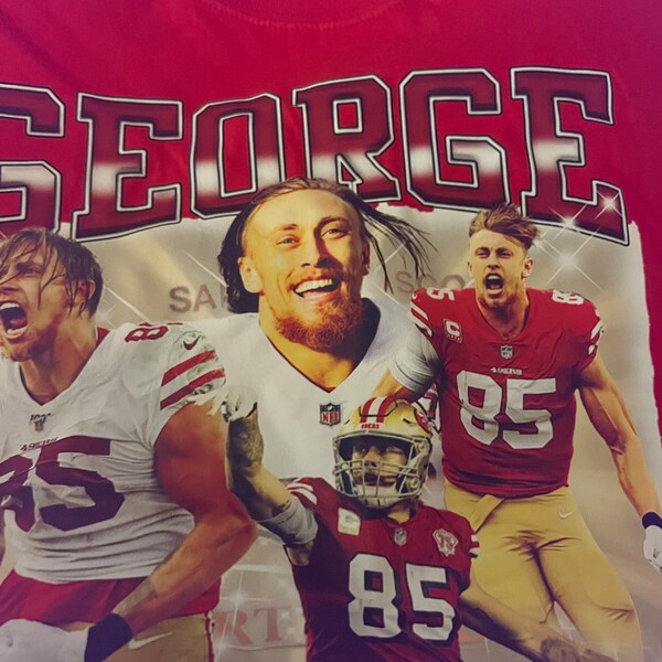 George Kittle PNG , American Football T-shirt Design,300 DPI, PNG File ...