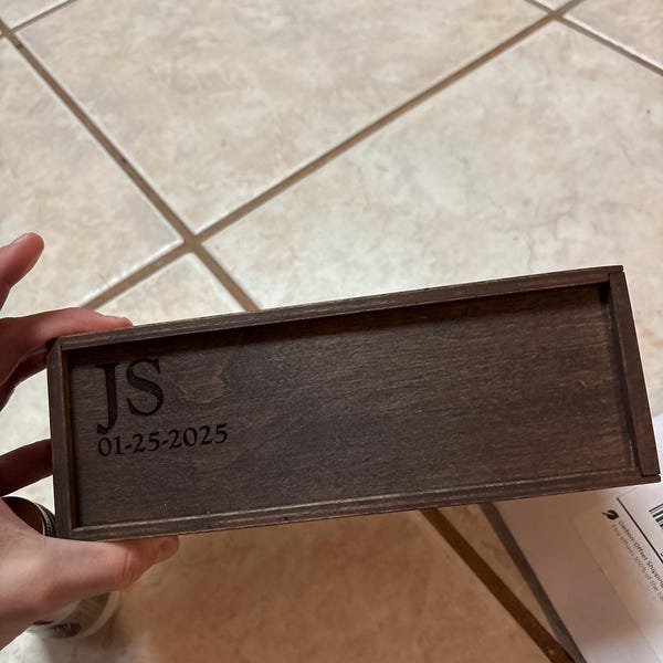 Personalized Wooden Groomsmen Proposal Box: Engraved Gift Box - Etsy