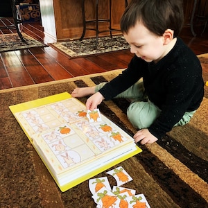 Farm Busy Book Printable Toddler Activities Montessori Homeschool ...