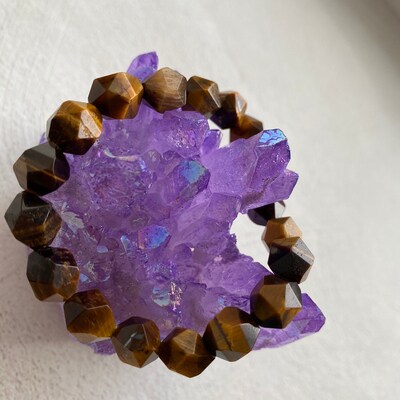 Tooth Fairy Geode, White Mini Geode, Raw Crystal Geode, Indigo Child ...