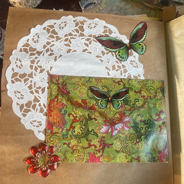 25 Printable Envelope Template Kit, Junk Journal Ephemera, Card Making ...