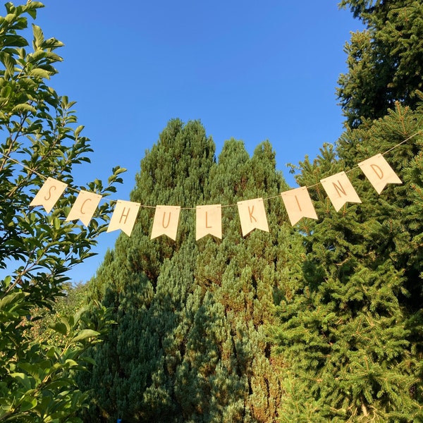 Pennant Chain School Child I Decoration School Enrollment Start - Etsy