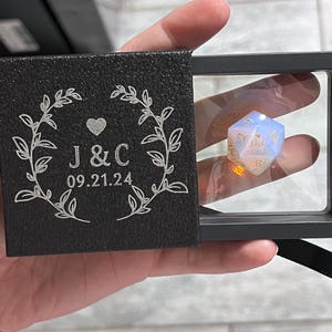 Full Opal Set Dungeons and Dragon Raised Dice, RPG Game Electroplated ...