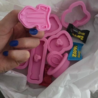 Clam Shell Cookie Cutter and Fondant Embosser - Etsy