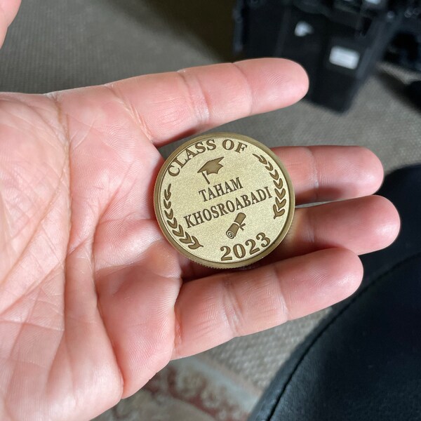 Personalized Graduation Coin, High School Graduation Coin, College ...