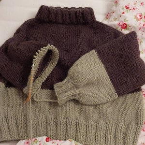 Knitting Pattern: Classic V-neck Vest Comfortable Fit - Etsy