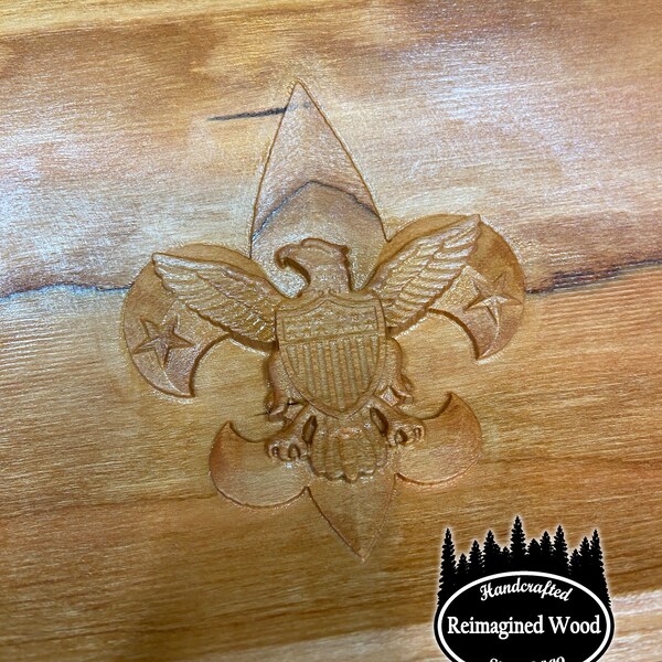 3d File CNC Model -eagle Scout- Digital File Download - Not a Physical ...